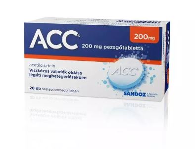 ACC 200 mg pezsgőtabletta, 20 db