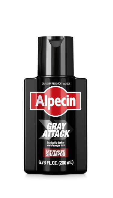 Alpecin Grey Attack színező sampon, 200 ml