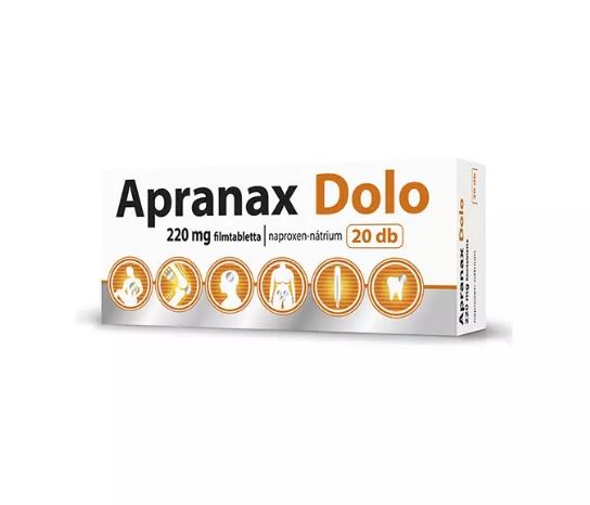 Apranax dolo 220 mg filmtabletta 20 db