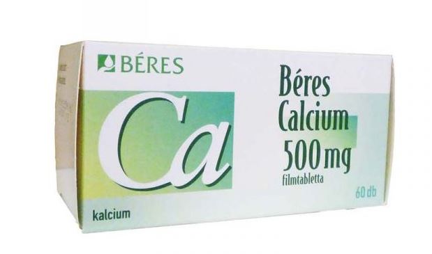 Béres Calcium 500 mg filmtabletta, 60 db