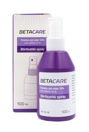Metacare (Betacare) providon-jód 10% bőrtisztító spray, 100 ml