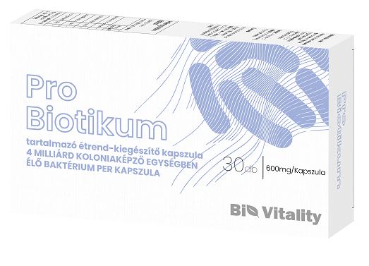 Bio Vitality Probiotikum Növényi kapszula 30 db