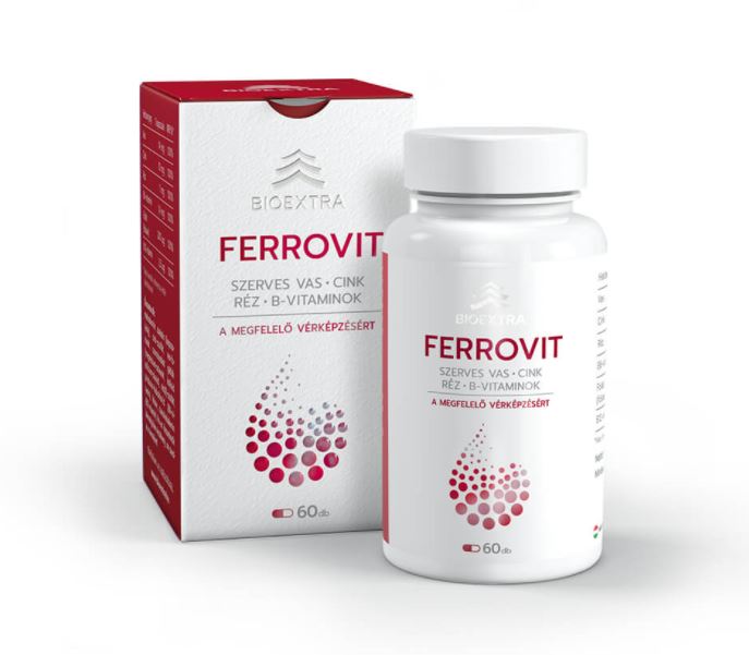 Bioextra ferrovit kapszula 60 db