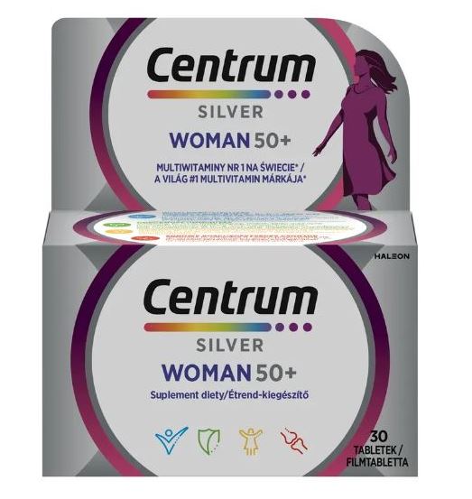 Centrum A-Z-ig 50+ nőknek filmtabletta 30 db