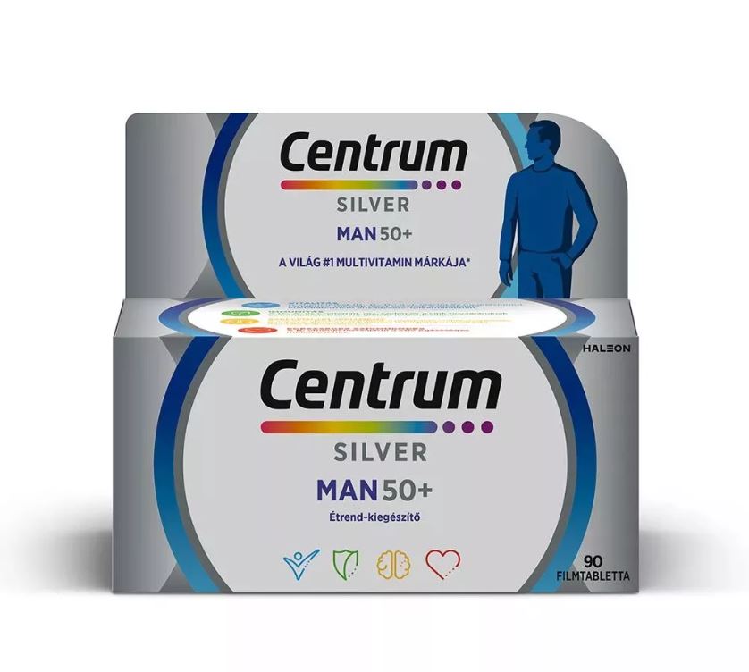 Centrum A-Z-ig 50+ férfiaknak filmtabletta 90 db