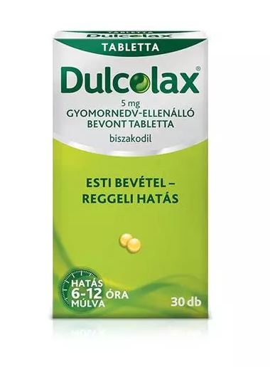 Dulcolax 5 mg tabletta székrekedésre 30 db