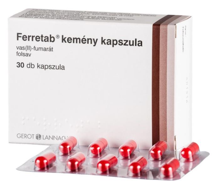 Ferretab kemény kapszula 30 db