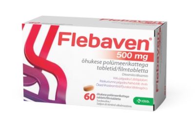 Flebaven 500 mg tabletta 60 db