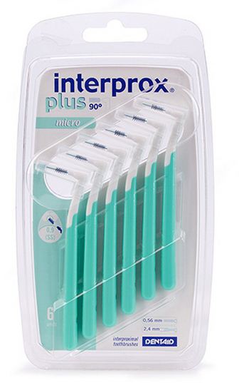 Interprox plus micro zöld 0,9 mm 6 db