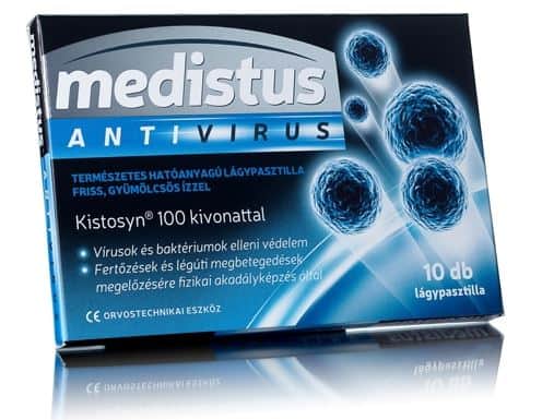 Medistus Antivirus lágypasztilla 10 db