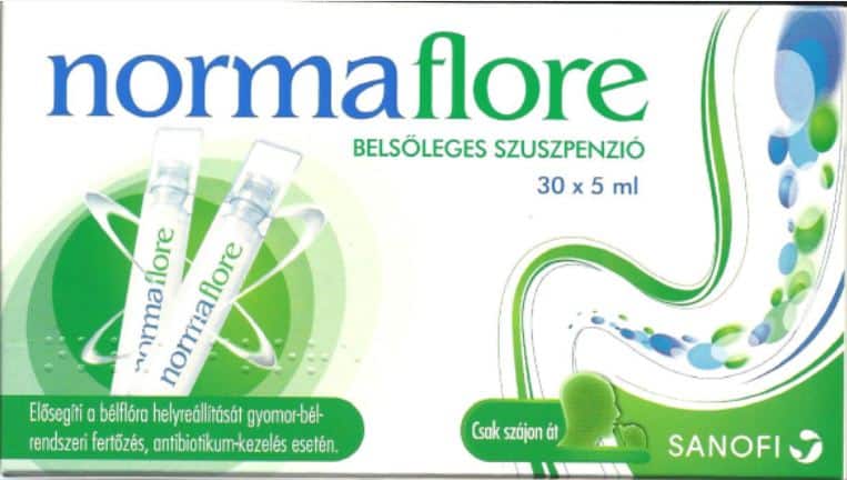 Normaflore belsőleges szuszpenzió 30 x 5 ml | Probiotikumok ...