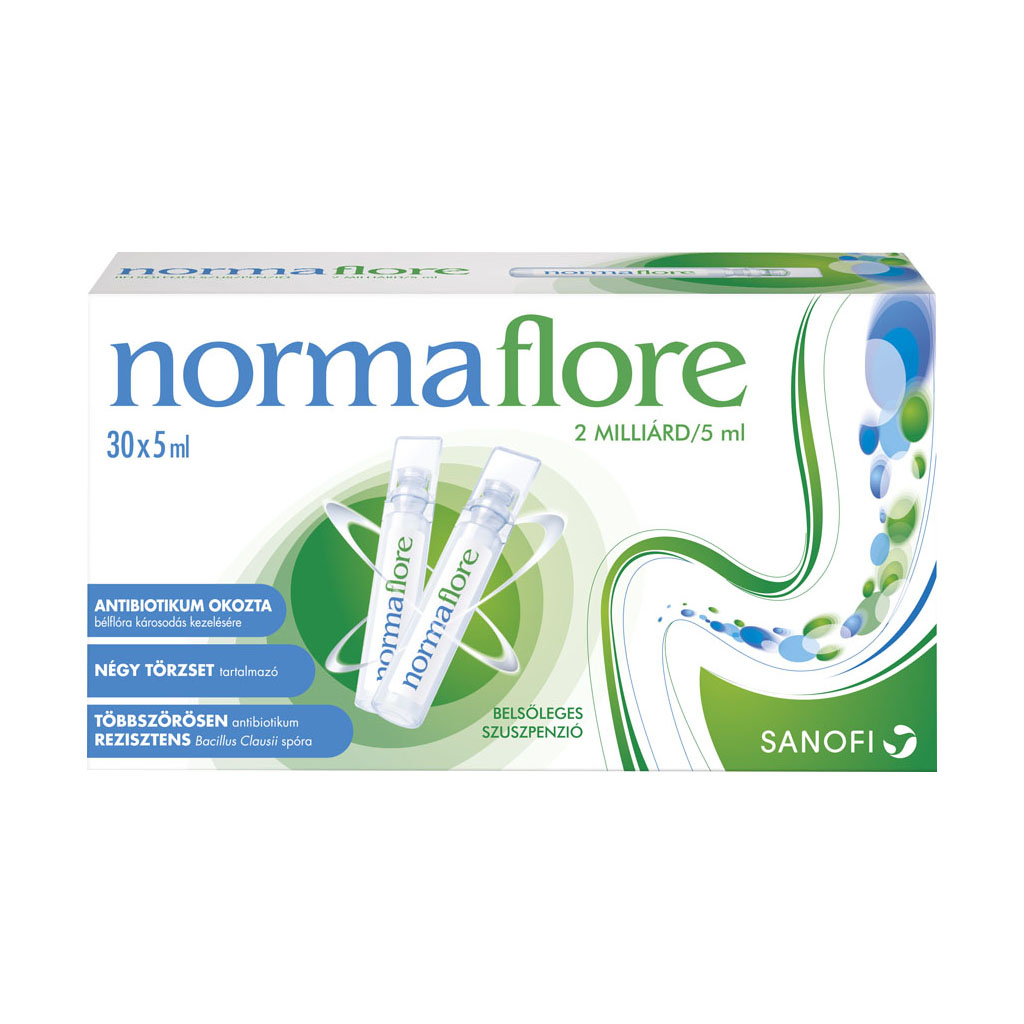 Normaflore belsőleges szuszpenzió 30 x 5 ml