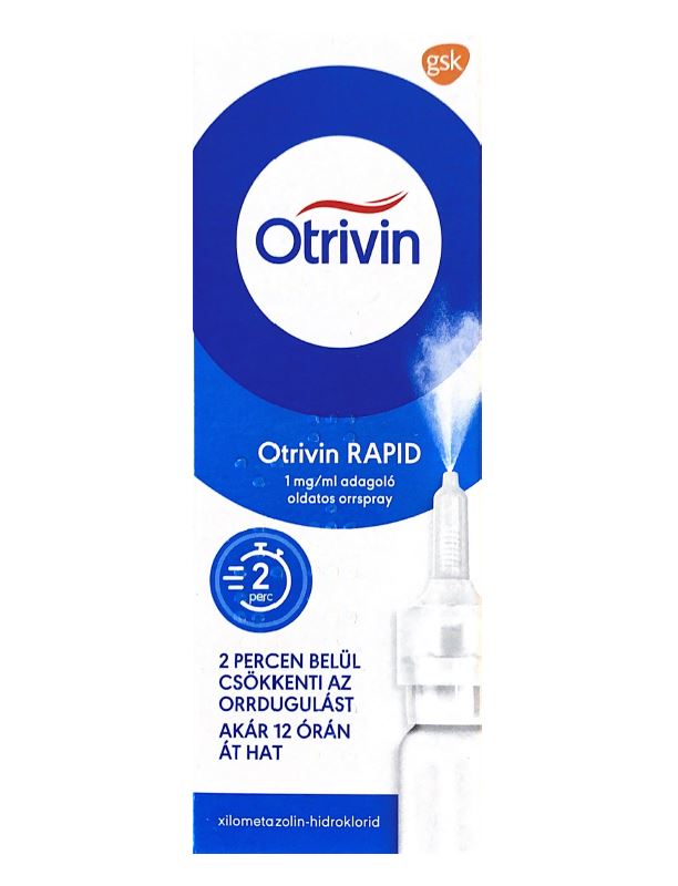 Otrivin rapid 1 mg/ml adagoló orrspray 10 ml