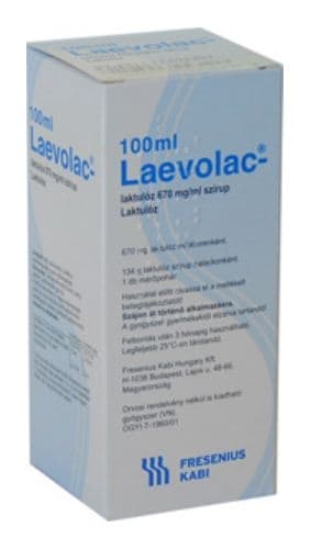 Laevolac-laktulóz 670 mg/ml szirup - 1000 ml