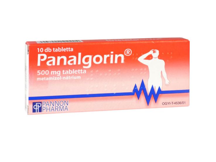 Panalgorin 500 mg tabletta 10 db