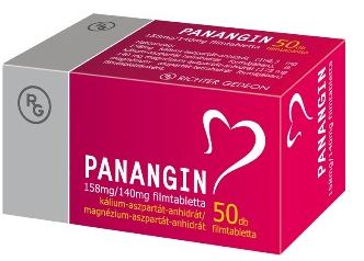 Panangin 158mg/140mg filmtabletta 50 db