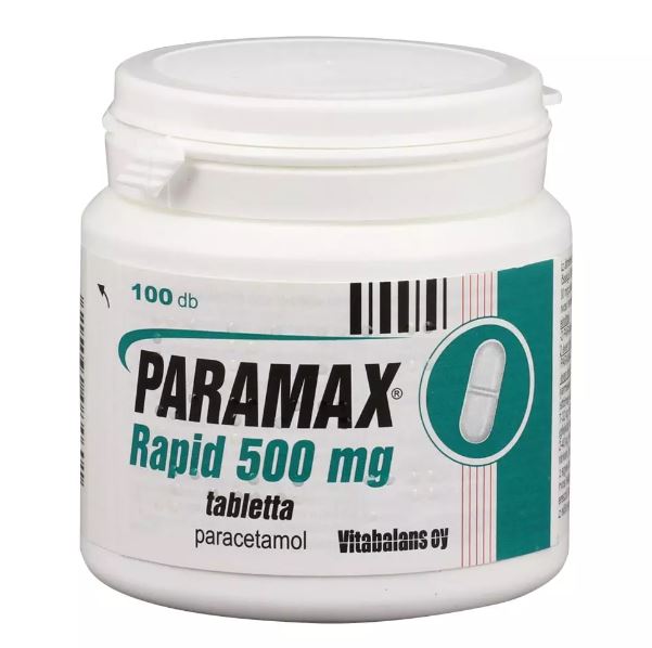 Paramax rapid 500 mg tabletta 100 db