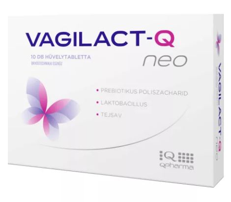 Vagilact Q Neo hüvelytabletta, 10 db